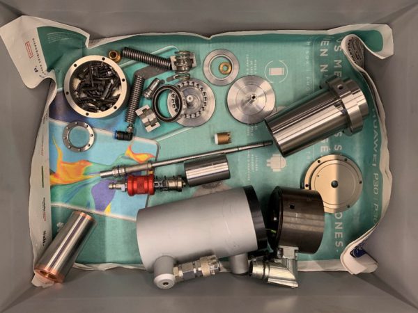 spindle exploded image - SSP Technology